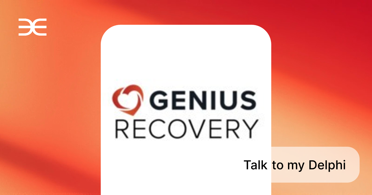 Genius Recovery Companion | Delphi