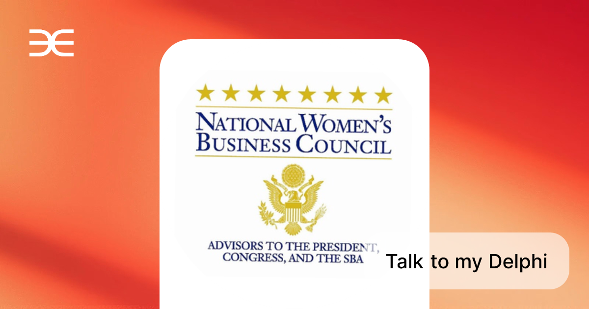 National Woman's Business Council | Delphi