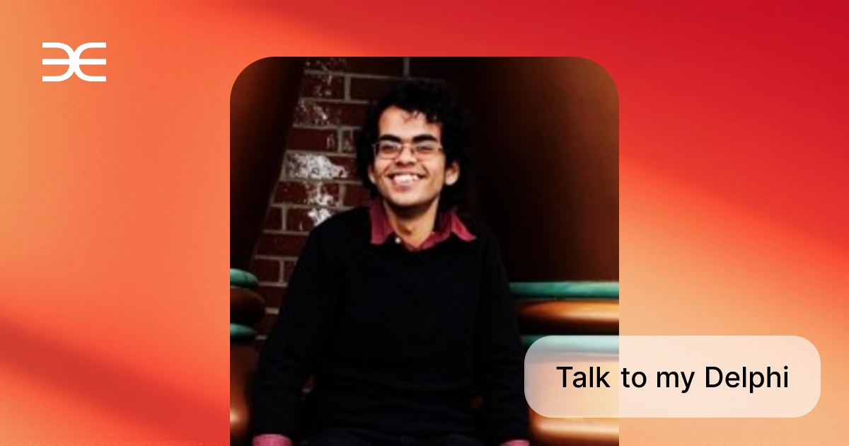 M Sarosh Khan | Delphi